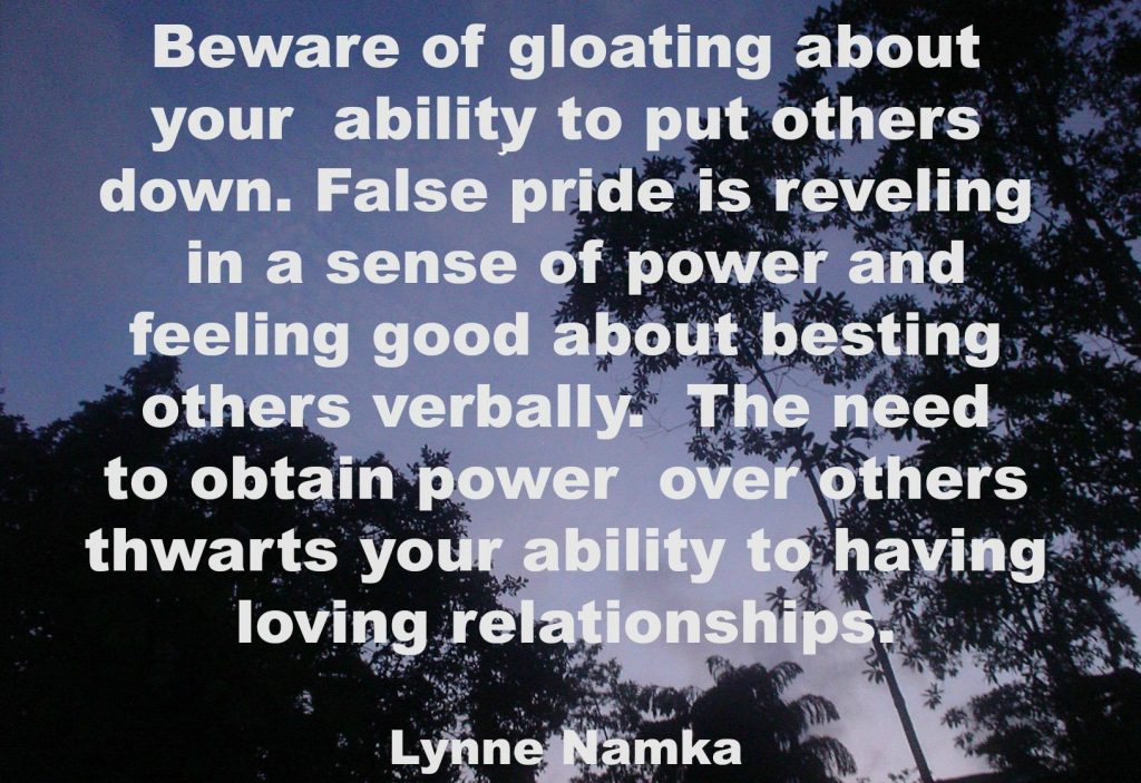 Having Pride for the Wrong Reasons – Healthy Pride and False Pride